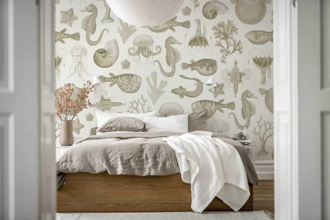 Rebel Walls - behang mural Sea life sand - Little Dreamers